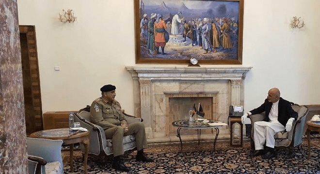 Pakistan Army, ISI Chief Meet Afghanistan President Ashraf Ghani For ...