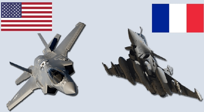 F-35s + Rafales: How A Combination Of US F-35s & French Rafale Jets For ...