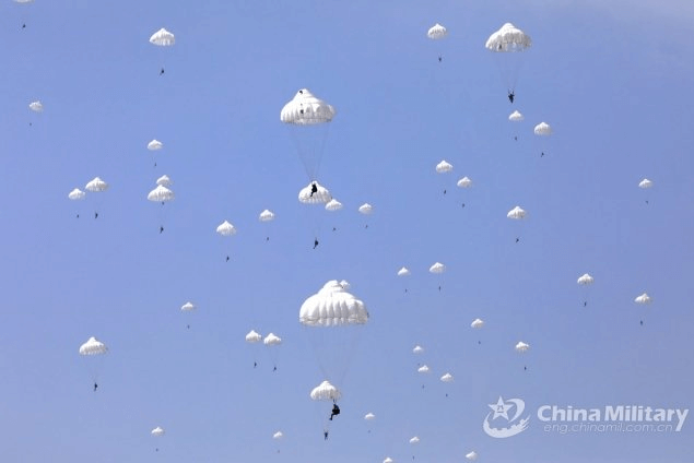 China Airdropping Paratroopers, Armoured Vehicles Near Indian Border As ...