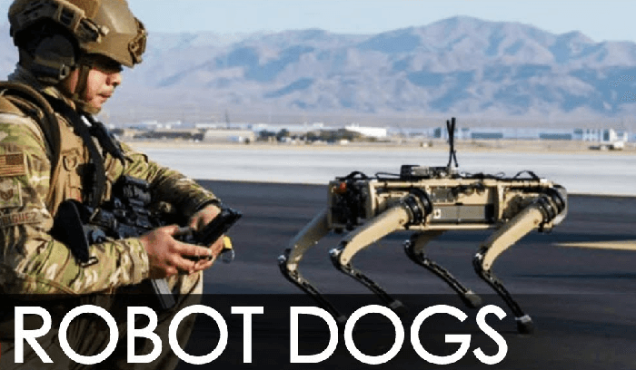 Robotic Dog: Can This Four-Legged Machine Detect & Neutralize Threats ...