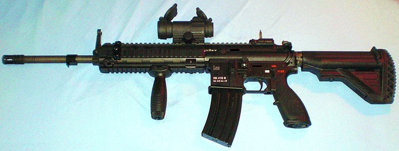 France Orders 12,000 German Heckler & Koch HK416 Assault Rifles To ...