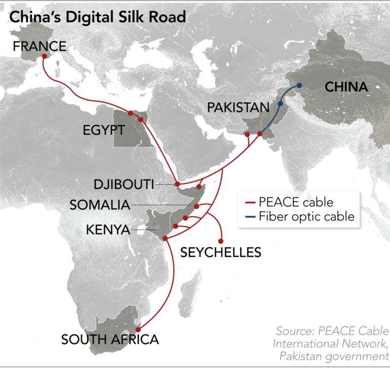 Boost To China’s Digital Silk Road As 'Iron Brother' Pakistan Welcomes ...