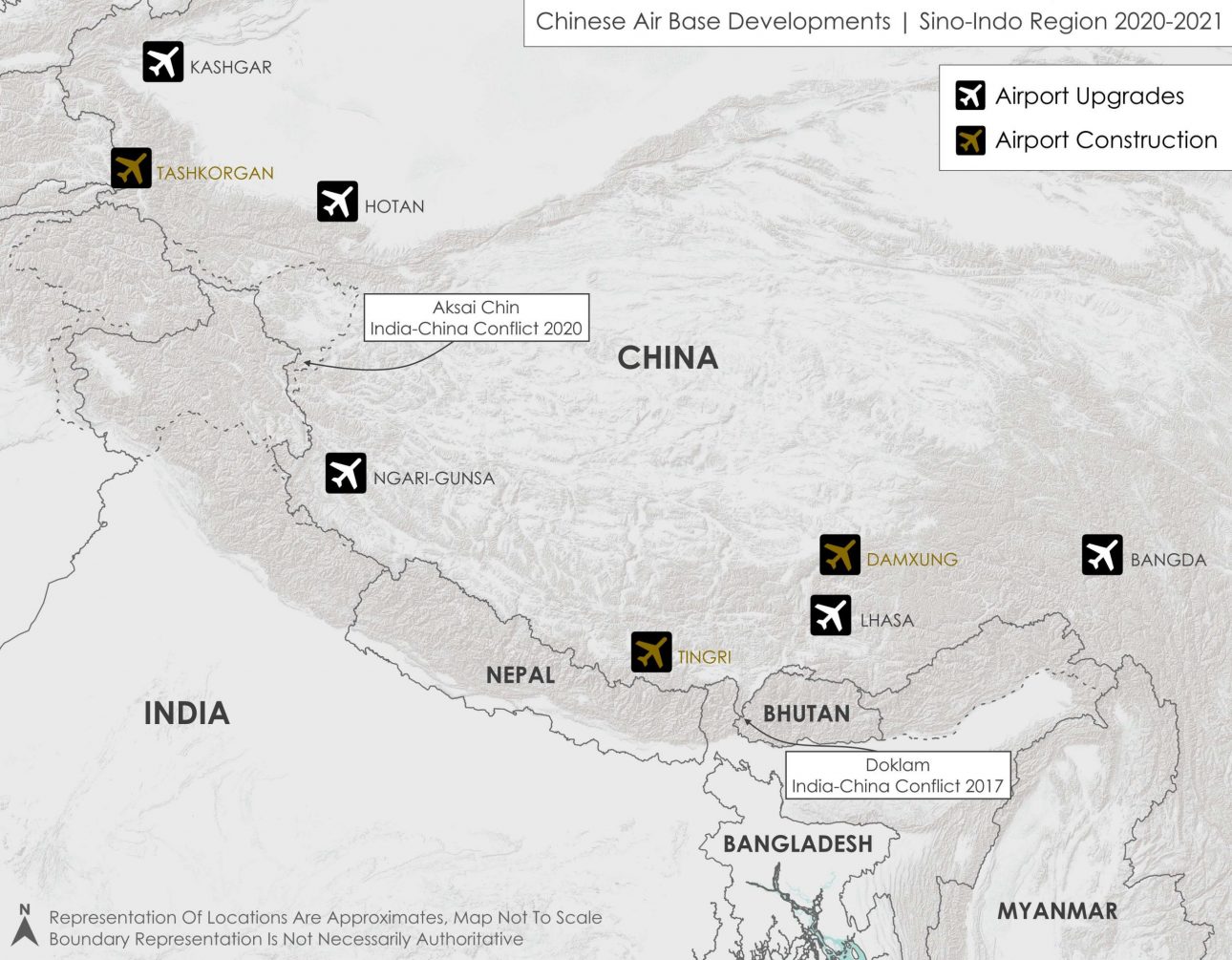 Satellite Images Reveal China Rapidly Shrinking Indian Air Force's ...