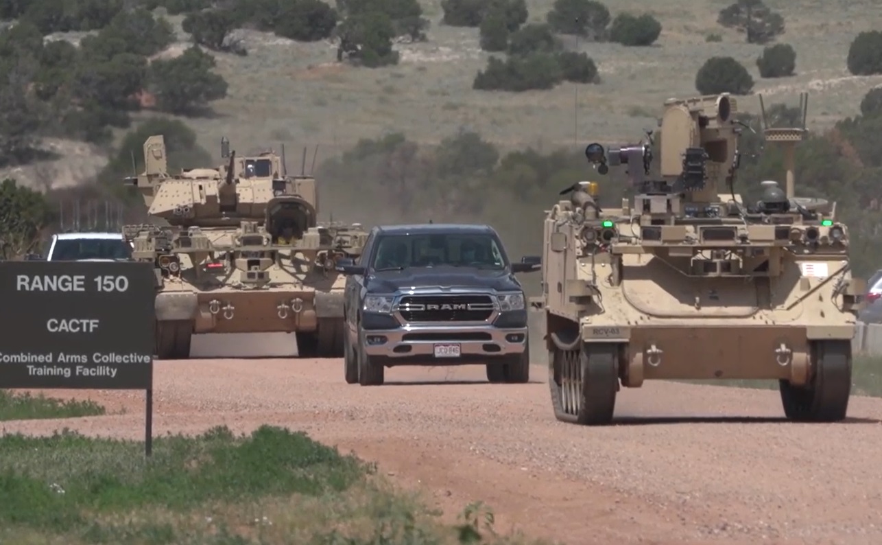 Unmanned Revolution! US Army's Robotic Combat Vehicles That Tasted ...