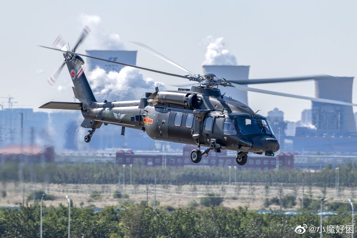 Inspired By S-70 Black Hawks, China Says Its Z-20 Helicopters Have ...