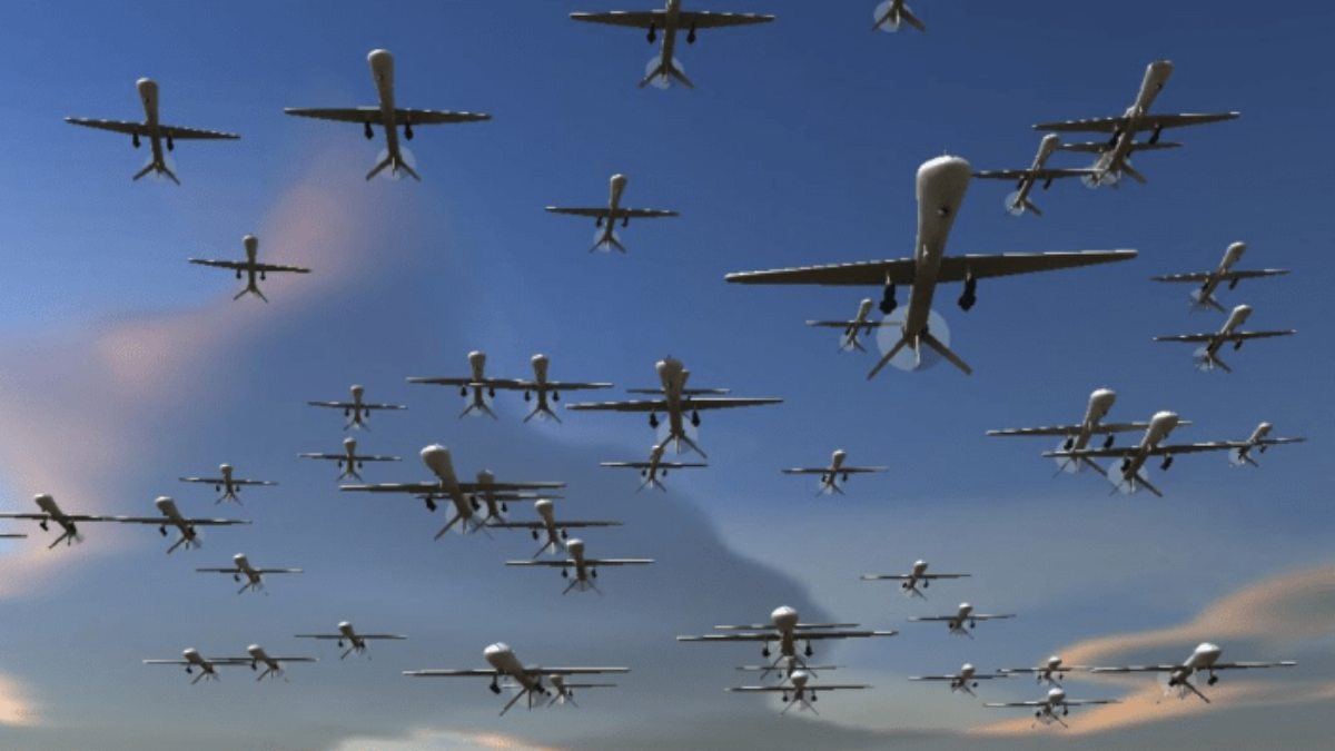 Indian Air Force 'Bets Big' On Swarm Drone Technology To Overwhelm ...