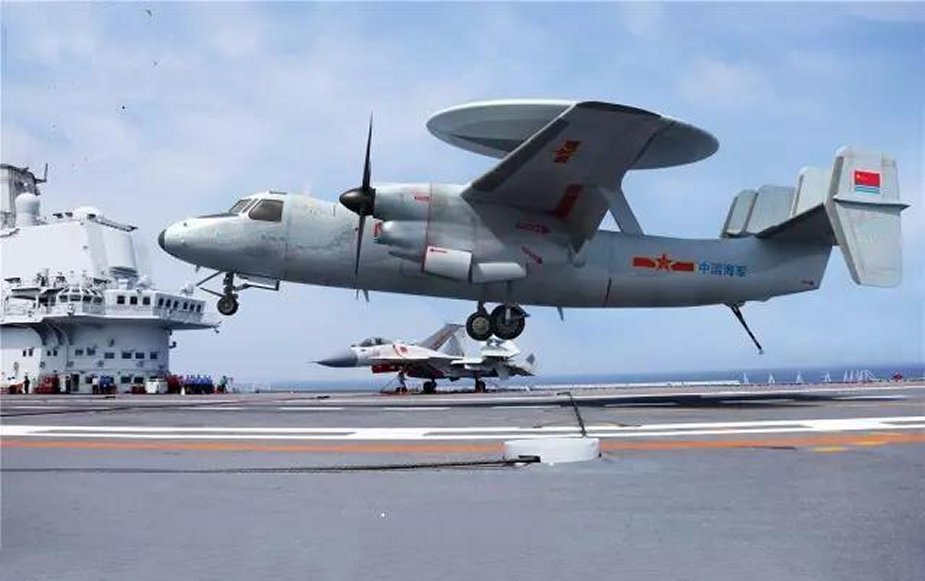 China's 'Carrier-Capable' KJ-600 AEW&C Aircraft Resembling US’ E-2 ...