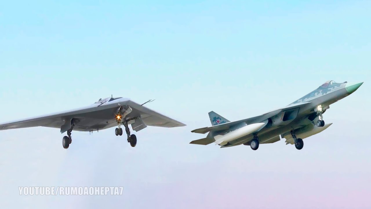 Buddy Hunter To Su-57 Fighter, Russia's S-70 Okhotnik Loyal Wingman To ...
