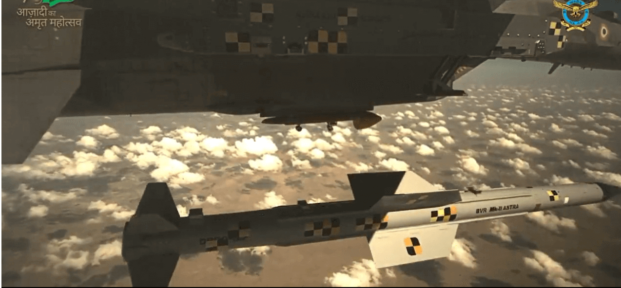 India’s ‘Astra Mk2’ BVR Missile Breaks Cover; IAF’s New Promo Video ...