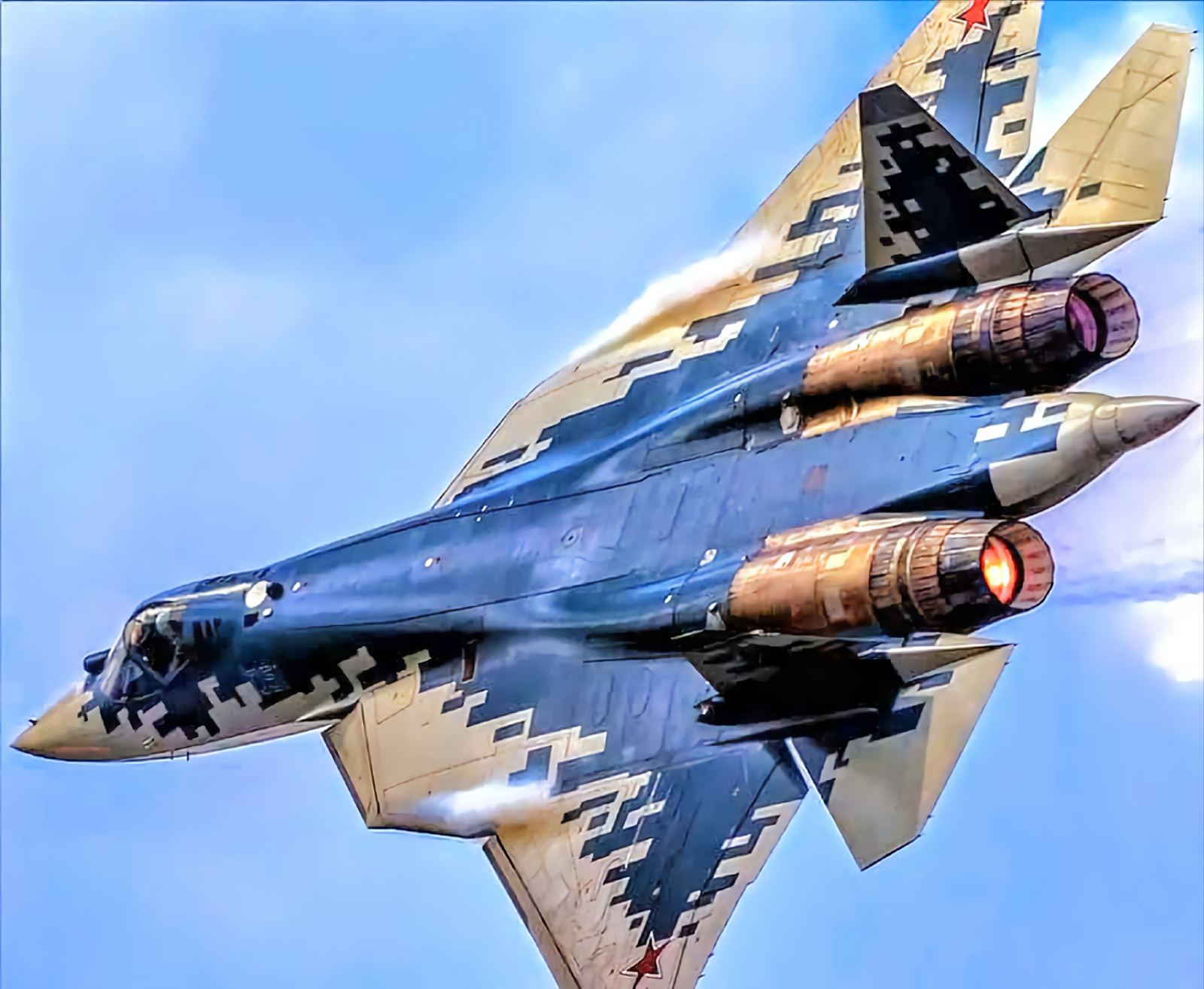 Russian Su-57 Gets Into 'Monster’ Form; 10 Stealth Jets Receive ...