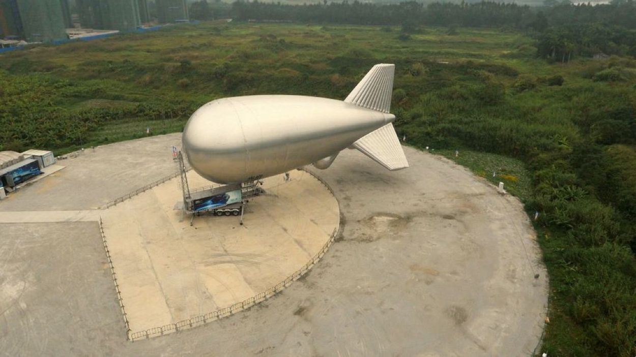 'Submarine Of The Sky': China's Airship Program Uncovered In Satellite ...