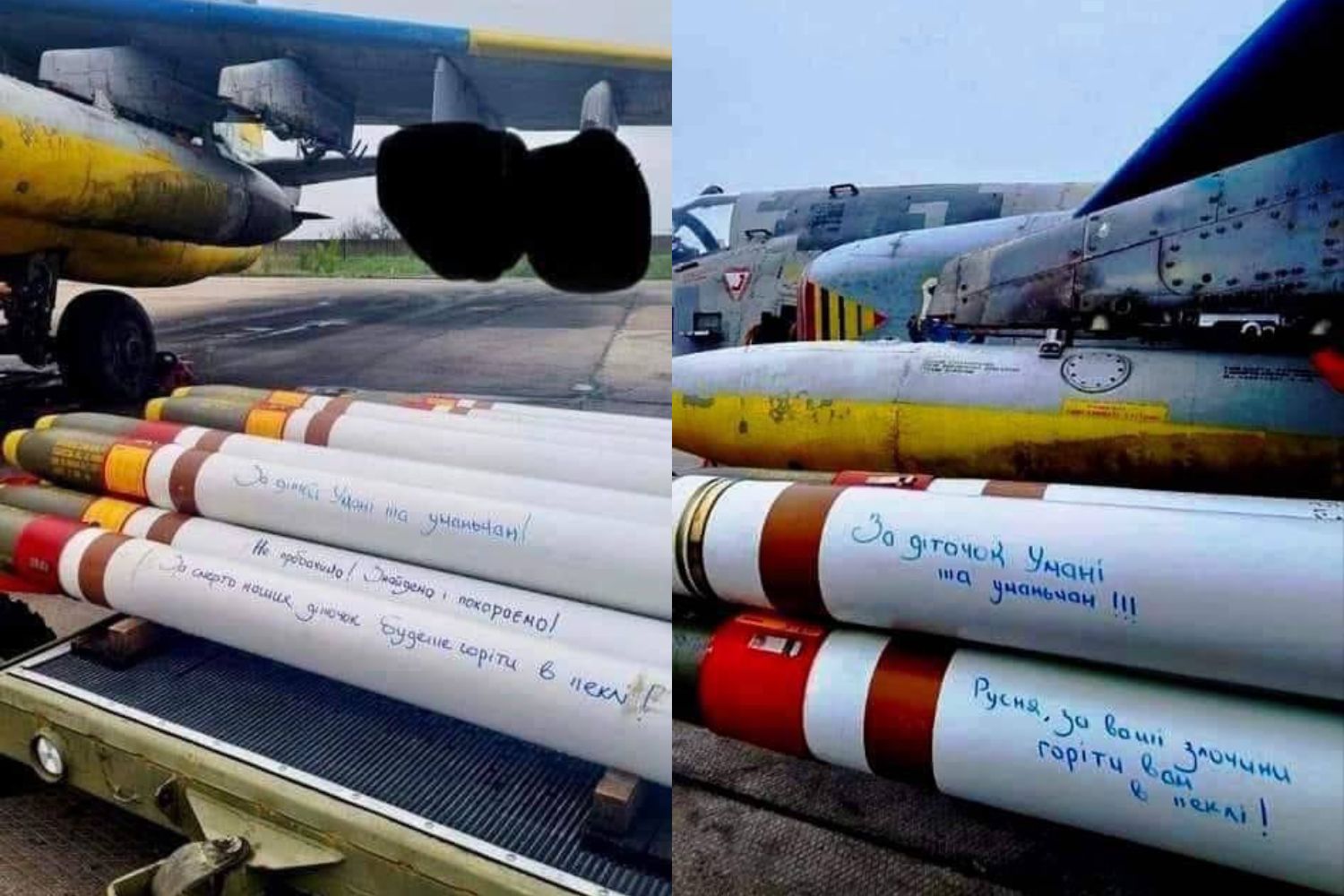 First Image Of 'Air-Launched' Zuni Rockets Loaded On Ukraine's Su-25 ...