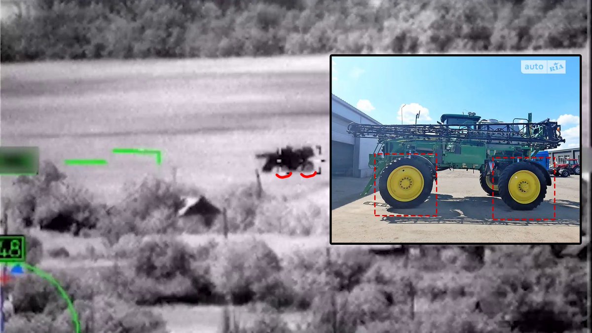 It's A Tractor! Russian MoD 'Under Fire' For Bombing John Deere Tractor ...