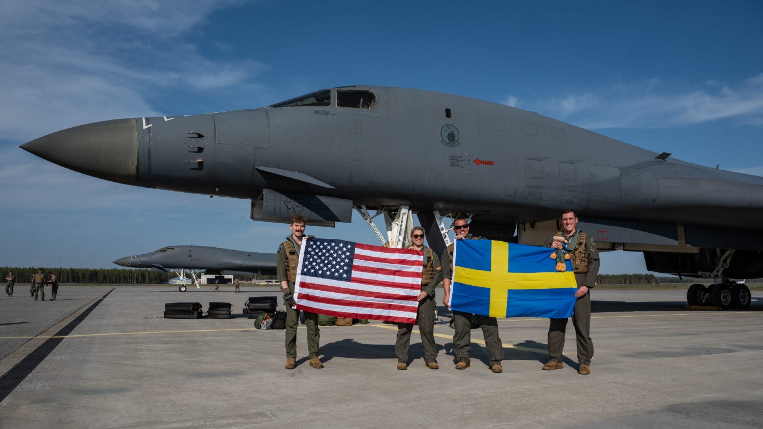 1st Time In History, US B-1B Bombers Deployed To Sweden To Defend It ...