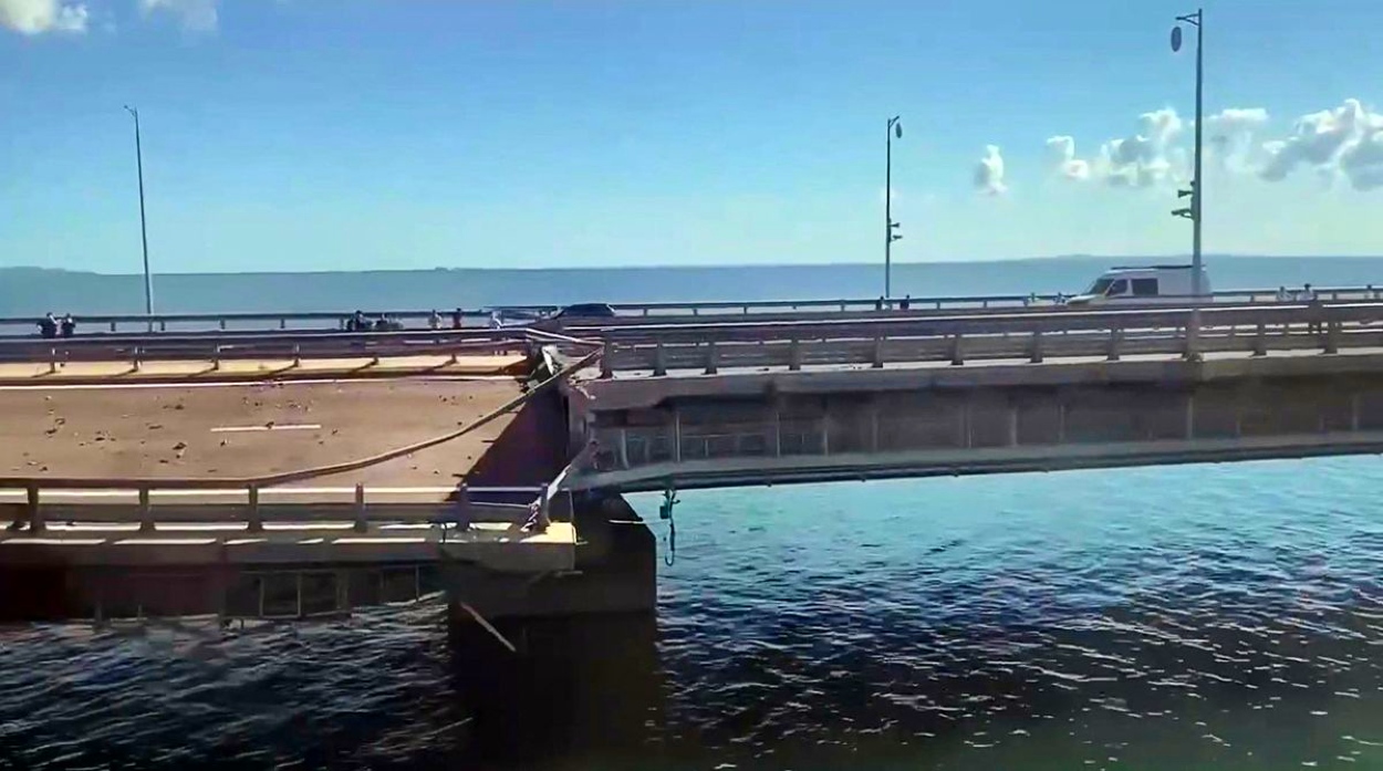 After Devastating Attack On Bombers, Ukraine Now Hits 'Strategic' Kerch ...