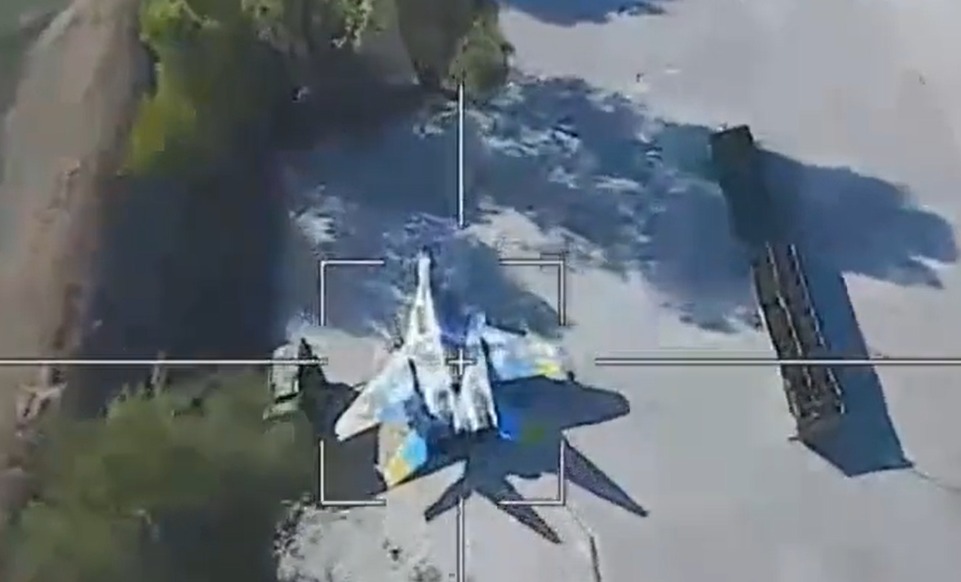 Big, Bada, Boom! Ukraine's MiG-29 Fighter 'Succumbs' To Russia's Lancet ...