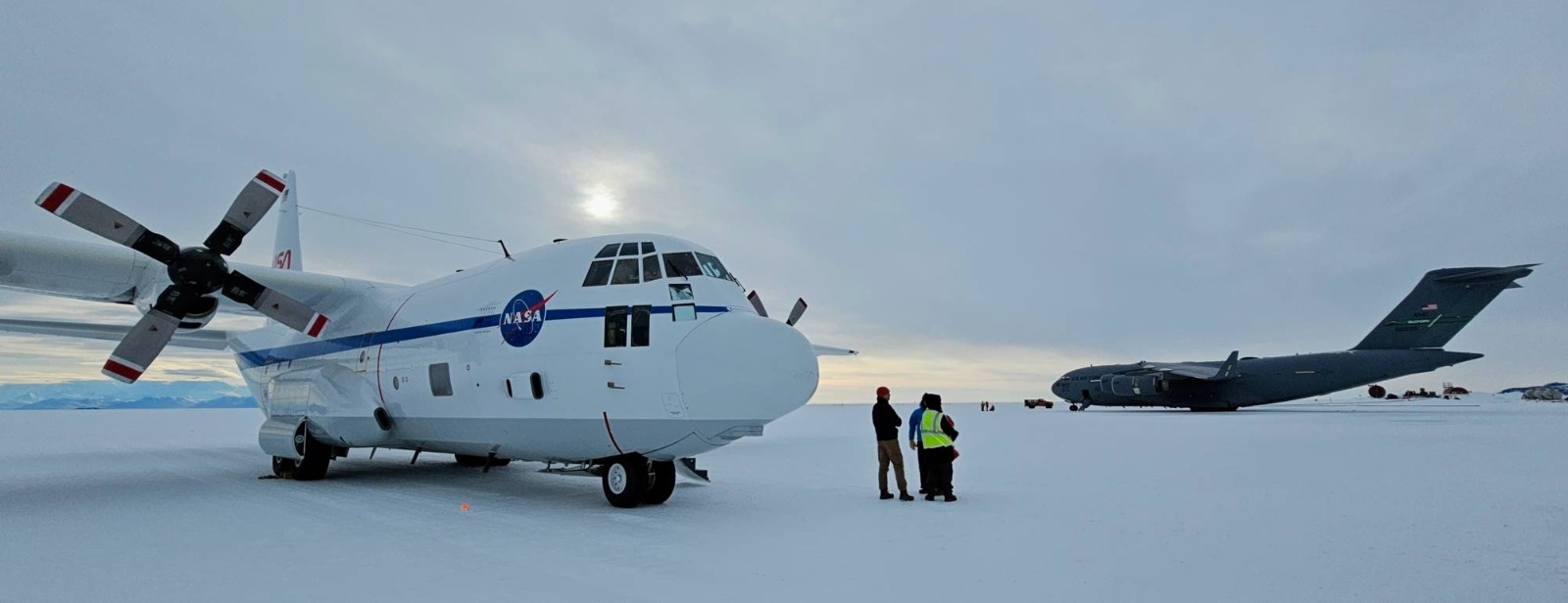 NASA's C-130 Hercules Conducts First-Ever Flight To Antarctica In Support Of GUSTO Balloon Mission