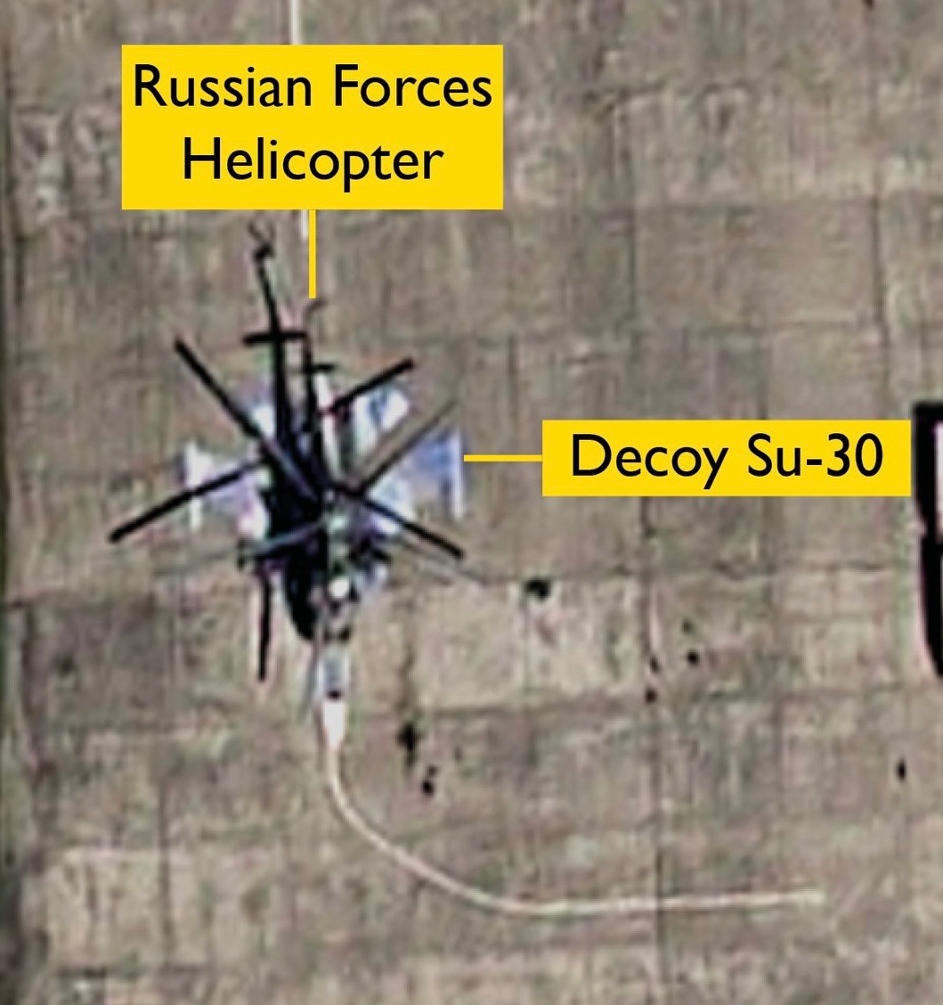 Russian Chopper Lands On Su-30 Fighter Jet's Silhouette; British MoD ...