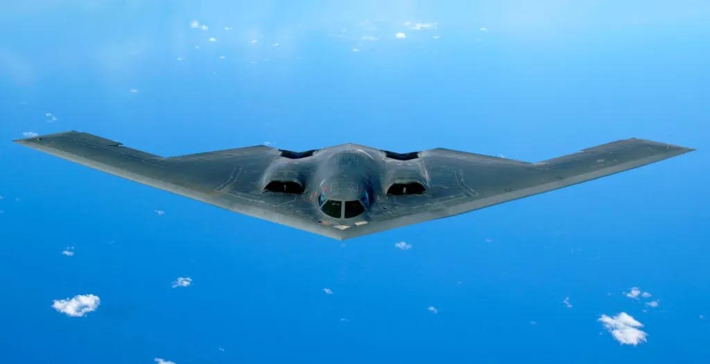A Nuclear Stealth Bomber With Toilet & Microwave Sets Historic ...