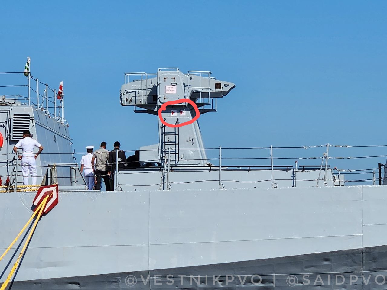 Indian Navy Warship Flaunts UAV Kill Marks; OSINT Says INS Tabar Most ...