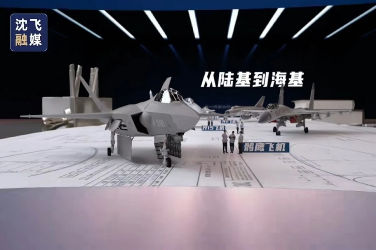 China Unveils New J-31B Gyrfalcon Stealth Aircraft That Appears To Have 'One Edge' Over F-22, J ...