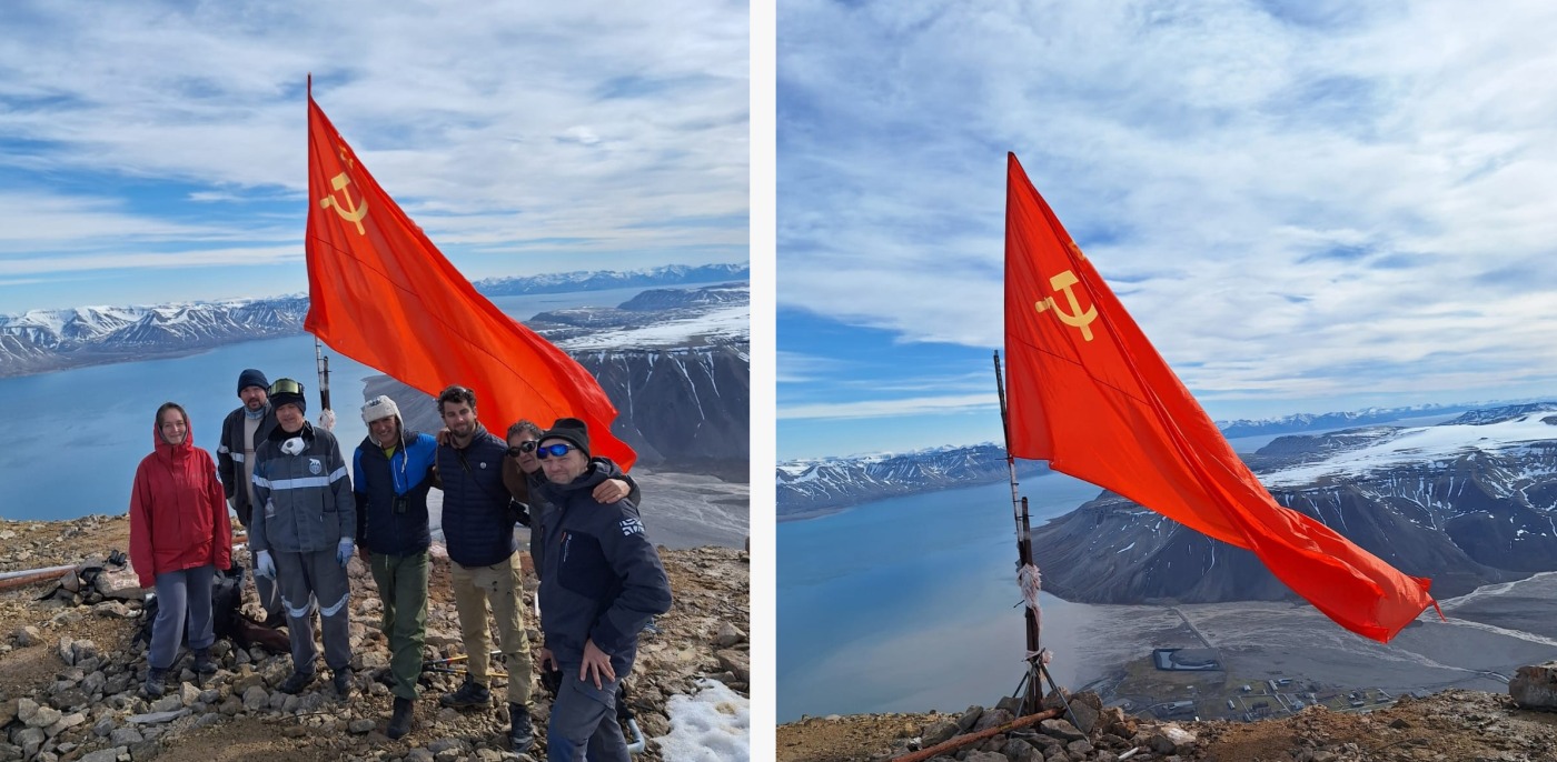 Russian State Firm Hoists Soviet Flag Over NATO Territory In Norway's ...
