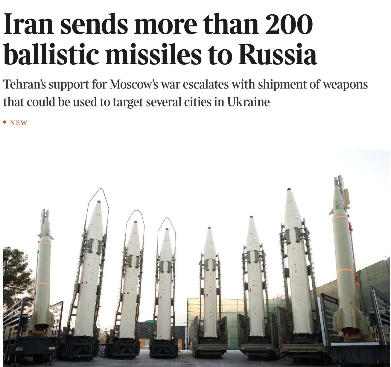 FATH-360 Missiles For Russia: Tehran Trashes Unverified Media Reports ...