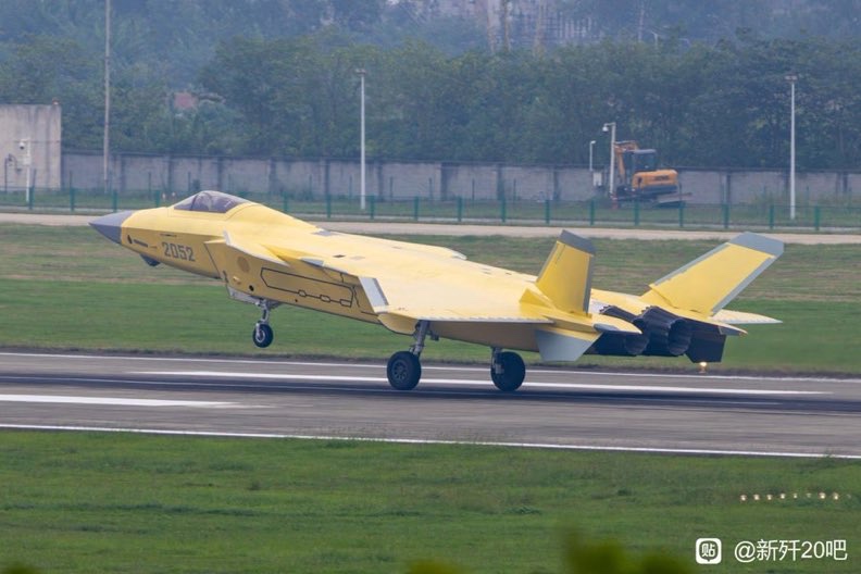 China's J-20 "Fat-Neck" Closes Gap with F-35; WS-15 Engine Leap Puts ...