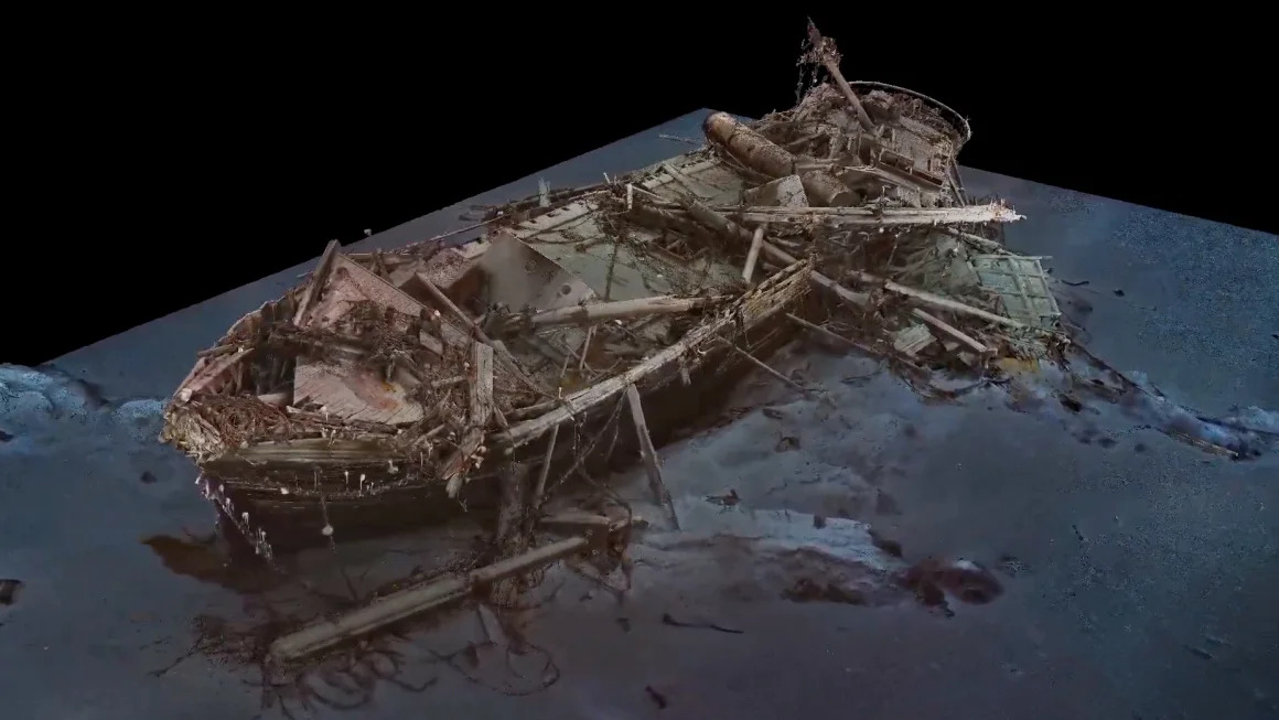 “Most Iconic" Shipwreck In History -- New 3D Scan Reveals Thrilling ...
