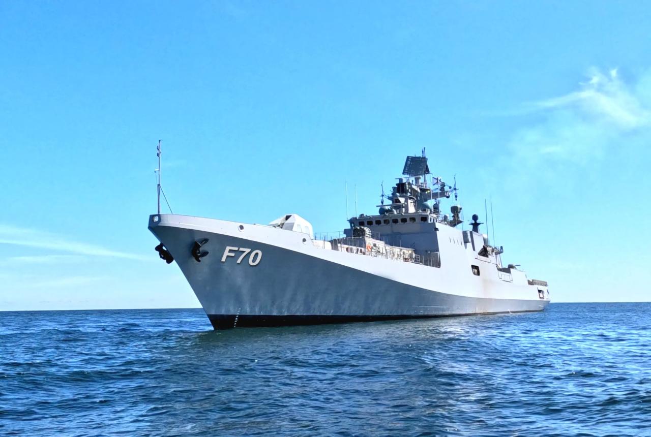 Powered By Ukrainian Engine & Built In Russia, Stealth Frigate INS ...