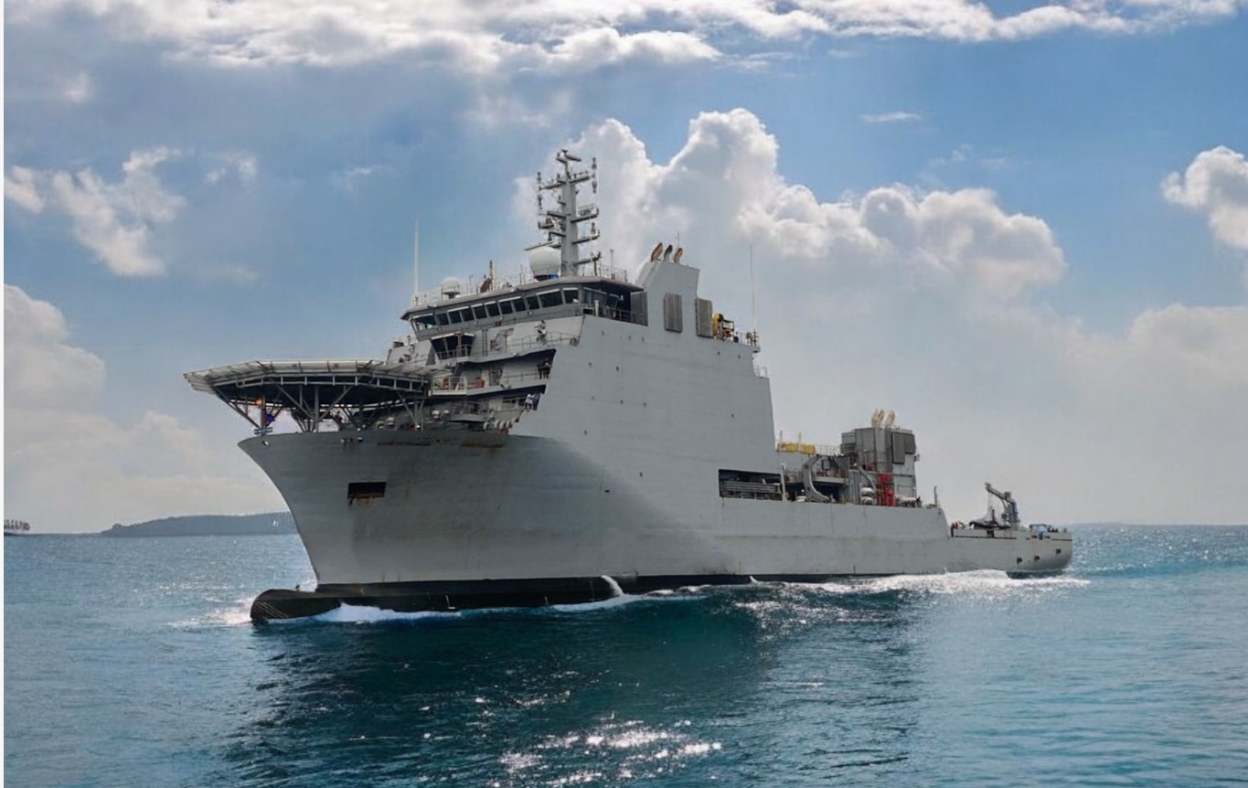 Rebirth of INS NISTAR! Indian Navy's Massive Ship Could Be A Lifeline ...