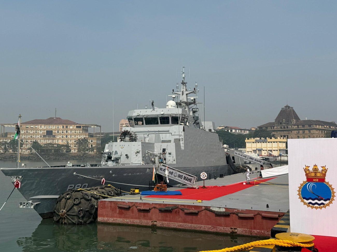 'Silent Hunters'! INS Mahe Leads Indian Navy's New Breed Of Warships To ...